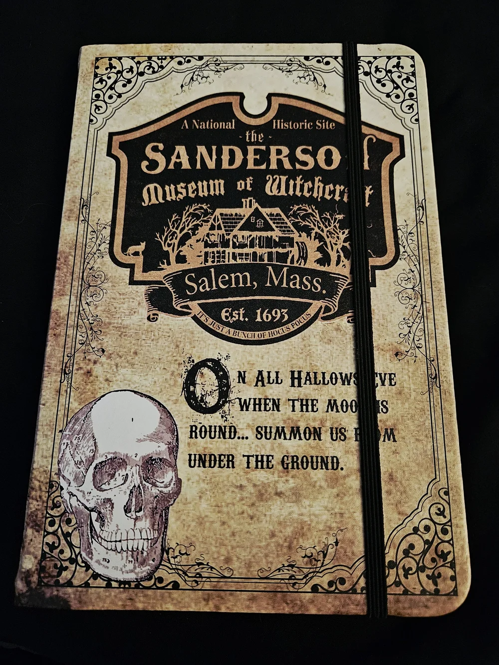 Disney | Other | The Sanderson Museum Of Witchcraft Salem Notebook ...